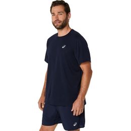 asics Laufshirt in Dunkelblau - 32% | Gr&ouml;&szlig;e XL | Herren-sportshirts
