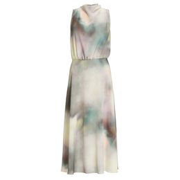 Swing Kleid in Creme/ Bunt - 73% | Gr&ouml;&szlig;e 42 | Damen-kleider
