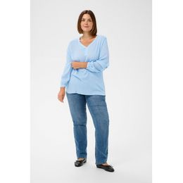 Kaffe curve Bluse in Hellblau - 56% | Gr&ouml;&szlig;e 44 | Damen-blusen