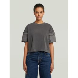G-Star Raw G-Star Shirt in Anthrazit - 56% | Gr&ouml;&szlig;e M | Damen-tops