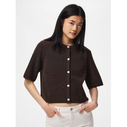 Pieces Cardigan in Braun - 43% | Gr&ouml;&szlig;e L | Damen-pullover-cardigans