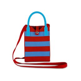 WD lifestyle Handytasche in Rot/ Hellblau - (B)12 x (H)17 x (T)3 cm - 45% | Damen-handytaschen