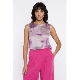 Nife Blusentop in Ros&eacute;/ Lila - 74% | Gr&ouml;&szlig;e 40 | Damen-blusen