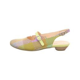 Think! Leder-Slingballerinas in Bunt - 63% | Gr&ouml;&szlig;e 39 | Damen-ballerinas