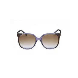 Carolina Herrera Damen-Sonnenbrille in Lila/ Hellbraun - 47% | Gr&ouml;&szlig;e 57 | Damen-brillen