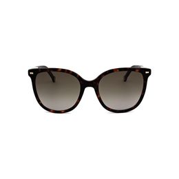 Carolina Herrera Damen-Sonnenbrille in Braun/ Khaki - 50% | Gr&ouml;&szlig;e 55 | Damen-brillen