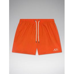 Oakley Badeshorts "Clear Lake 16 Volley" in Orange - 35% | Gr&ouml;&szlig;e L | Herren-bademode-sport
