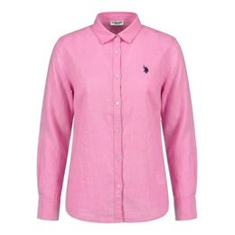 U.S. Polo Assn. Hemd - Regular fit - in Rosa - 34% | Gr&ouml;&szlig;e M | Damen-blusen