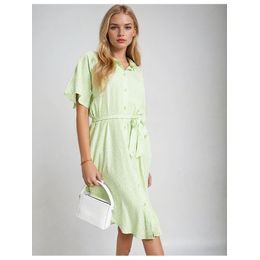 MONKI Kleid in Hellgr&uuml;n - 44% | Gr&ouml;&szlig;e S | Damen-kleider