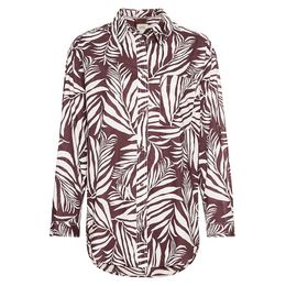Camel Active Hemd in Bordeauxrot - 48% | Gr&ouml;&szlig;e L | Damen-blusen
