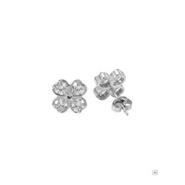 PURELEI Cuore Ohrringe mit Zirkonia Steinen