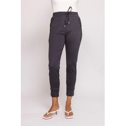 Zhrill Damen Stoffhose "ZHFABIA"blau, Gr. XXL, unifarben, Web, Obermaterial: 88% Polyamid, 12% Elasthan, Hosen, schmale Passform, f&uuml;r den Alltag, mit
