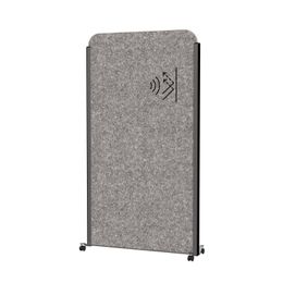 Maul Stellwandsystem Maulcocoon Akustik 100x180 dunkelgr Mobil