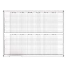 Maul Jahresplaner Maulstandard 90x120 cm, 2x6 Monate
