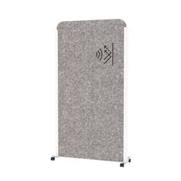 Maul Stellwandsystem Maulcocoon Akustik 100x180 dunkelgr Mobil