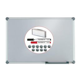Maul Whiteboard Maulpro, Komplett-Set silver, 90x180 cm