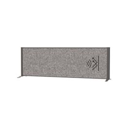 Maul Sideboard-Trennwand Maulconnecto 160x50 cm Akustik dunkel