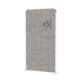 Maul Stellwandsystem Maulcocoon Akustik 100x180 dunkelgr Stand
