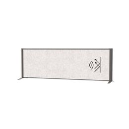 Maul Sideboard-Trennwand Maulconnecto 160x50cm Akustik hell