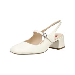 H&ouml;gl H&Ouml;GL Damen Slingpumps "H&ouml;gl Pumps Glattleder", Gr. 39creme, Glattleder, Schuhe