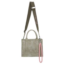Damen Schultertasche "Fritzi SquareN Vintage", Fritzi aus Preussenmoss, 100% Polyurethan, unifarben, Taschen, mit praktischem Kurzgriff