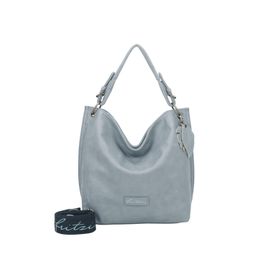 Damen Schultertasche "Eco Fritzi01", Fritzi aus Preussen, grau, 58% Polyester, 42% Polyurethan, unifarben, Taschen, mit Crossbody-Tragefunktion