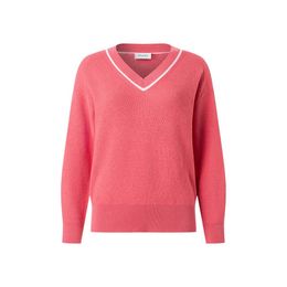 Maerz Muenchen Damen Strickpullover "Maerz Muenchen 323601 Strickpullover Damen Bekleidung"pink, Gr. 46, 55% Wolle (Merino), 45% Bio-Baumwolle,