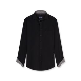 OLYMP Herren Businesshemd "OLYMP Luxor, Modern Fit, New Kent", schwarz, Gr. 42, 100% Baumwolle, Hemden
