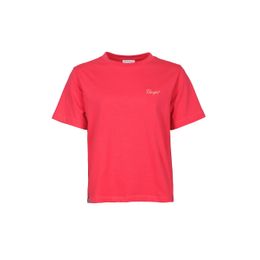 KLEINIGKEIT Damen T-Shirt "Kleinigkeit Klein Aber Fein Writing Sh&ouml;rt Girls"hot pink, Gr. XS, bedruckt, 100% Baumwolle, Shirts