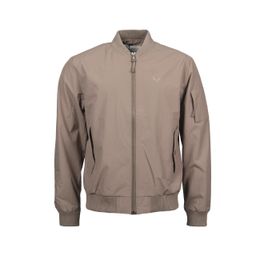 KLEINIGKEIT Herren Bomberjacke "Kleinigkeit Signature Bomber"taupe, Gr. XL, unifarben, 100% Polyester, Jacken