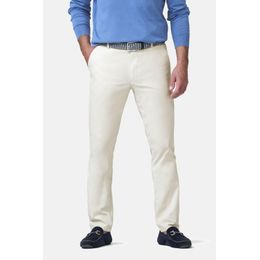 MEYER Herren Chinos "Oslo 1-5081"beige, Gr. 48, unifarben, 64% Baumwolle, 32% Lyocell, 4% Elasthan, Hosen, mit bundgewebtem Innenfutter