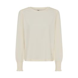 Brax Damen Langarmshirt "Style CAITLIN L"hellbeige, Gr. 44, 95% Baumwolle, 5% Elasthan, Shirts