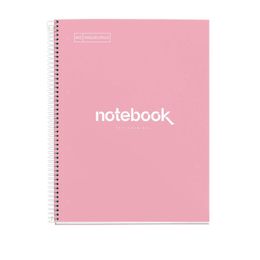 MIQUELRIUS Notizbuch Emotions 1 A4 kariert Spiralbildung pink