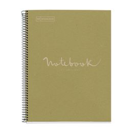 MIQUELRIUS Notizbuch Eco Emotions 1 A4 liniert Spiralbildung pink