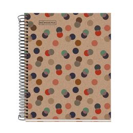 MIQUELRIUS Notizbuch Eco Design 1 A5 liniert Spiralbildung Konfetti colour mix