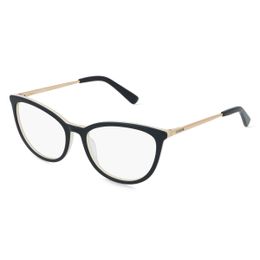 Love Moschino MOL678 Brille Damen | Fassung: Vollrand, Cat Eye, Schwarz