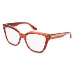 Calvin Klein CK23543 Brille Unisex | Fassung: Vollrand, Cat Eye, Orange Grau