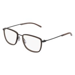 Porsche Design 8365 Brille Unisex | Fassung: Vollrand, Quadratisch, Braun Gun