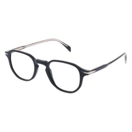 David Beckham DB 1140 Brille Herren | Fassung: Vollrand, Quadratisch, Schwarz