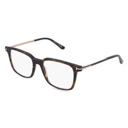 Tom Ford FT6124-B Brille Herren | Fassung: Vollrand, Quadratisch, Havanna Dunkel