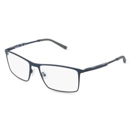 Timberland TB50007 Brille Herren | Fassung: Vollrand, Eckig, Blau Matt
