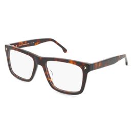 Lozza VL4347 Brille Unisex | Fassung: Vollrand, Quadratisch, Havanna