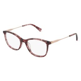 Longchamp LO2683 Brille Unisex | Fassung: Vollrand, Quadratisch, Havanna Rose