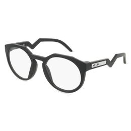 Oakley 0OX8139 HSTN RX Brille Herren | Fassung: Vollrand, Rund, Schwarz Matt