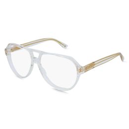 Dsquared2 D2 0204 Brille Herren | Fassung: Vollrand, Pilot, Kristall Transparent