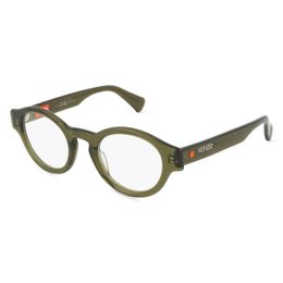 Kenzo KZ50197I Brille Herren | Fassung: Vollrand, Panto, Gr&uuml;n Dunkel