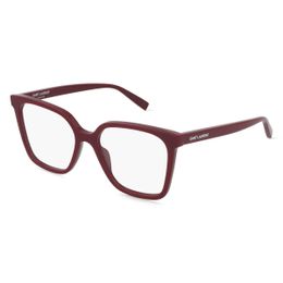 SAINT LAURENT SL 910 Brille Damen | Fassung: Vollrand, Cat Eye, Burgunder