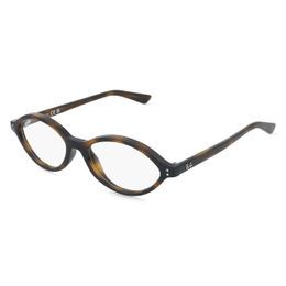 Ray-Ban RX7265 Brille Unisex | Fassung: Vollrand, Geometrisch, Havanna