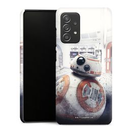 DeinDesign Galaxy A52s 5G Handy Premium Case Smartphone Handyh&uuml;lle Schutzh&uuml;lle matt Robot Star Wars Merchandise Premium Case