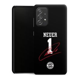 DeinDesign Galaxy A52s 5G Handy Premium Case Smartphone Handyh&uuml;lle Schutzh&uuml;lle matt Fc Bayern M&uuml;nchen Manuel Neuer Fcb Premium Case